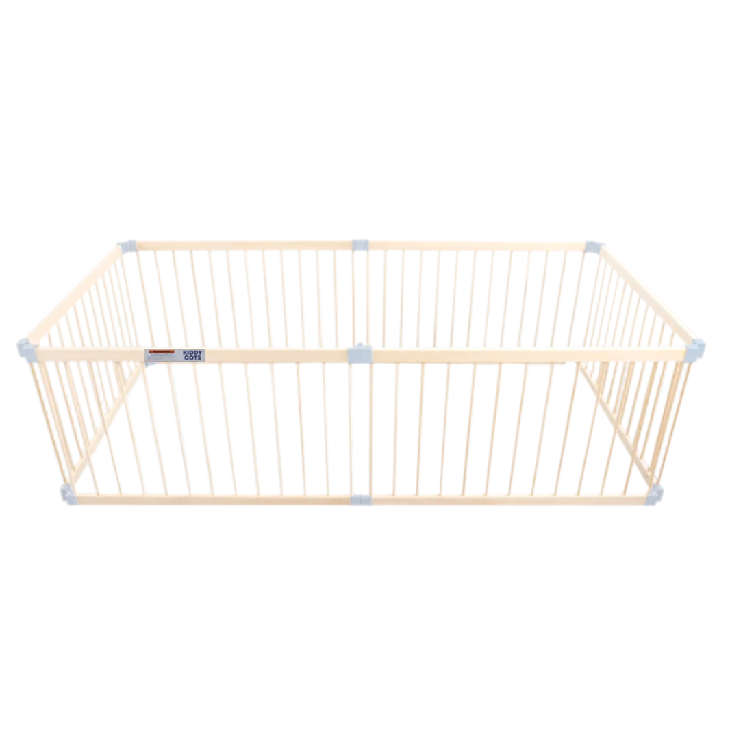 Our Full Range of Wooden Playpens | Kiddy Cots Australia